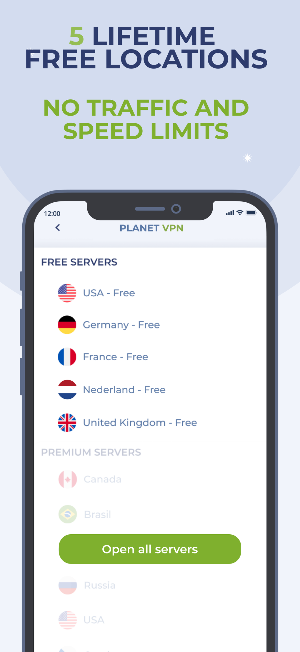 Planet VPN - Free VPN Proxy for iPhone - Download